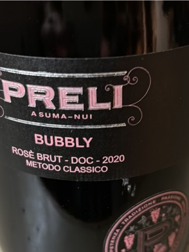Preli Bubbly Rosé Brut | Vivino US