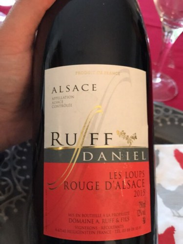 Domaine A. Ruff & Fils - Daniel Ruff Les Loups Rouge d'Alsace | Vivino ...