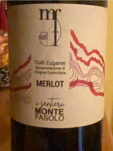 Monte Fasolo I Sentieri Merlot | Vivino US