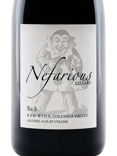 Nefarious Cellars Rx-3 Red | Vivino English
