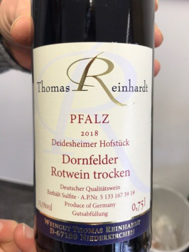 Thomas Reinhardt Deidesheimer Hofstück Dornfelder | Vivino