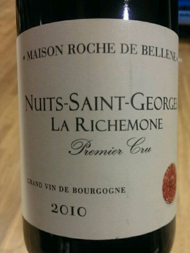 Maison Roche de Bellene Nuits-Saint-Georges Premier Cru La Richemone ...
