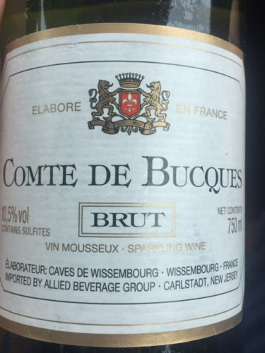 Wissembourg Comte de Bucques Brut | Vivino US
