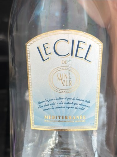 Le Cercle des Vignerons de Saint Louis Le Ciel de Saintzur Rosé ...