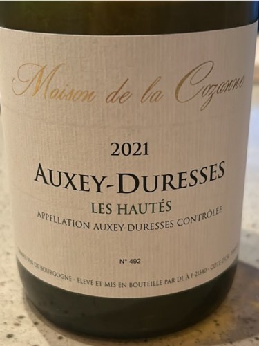 Maison David Levet Auxey-Duresses Les Hautés | Vivino US