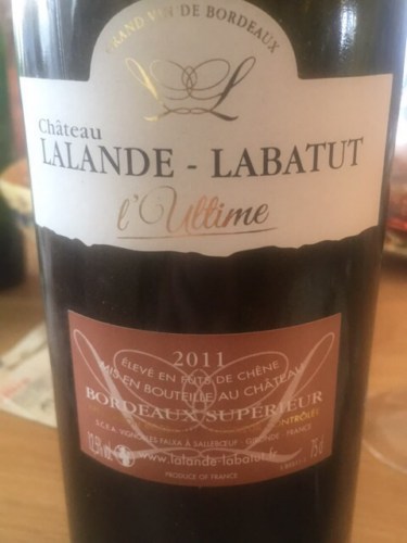 Château Lalande-Labatut L’Ultime Bordeaux Supérieur | Vivino US