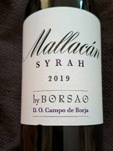 Borsao Bodegas Mallacán Syrah | Vivino US