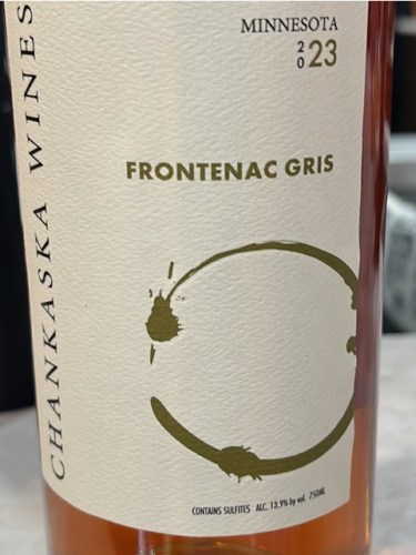 Chankaska Frontenac Gris | Vivino US