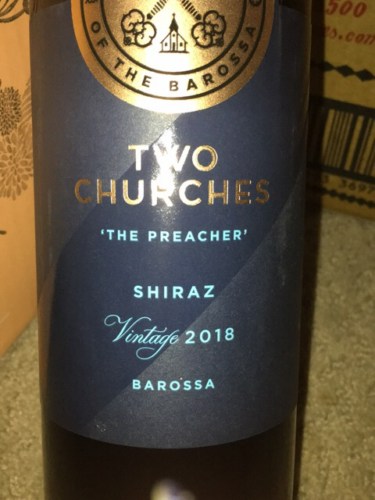 2018 Two Churches The Preacher Shiraz | Vivino US