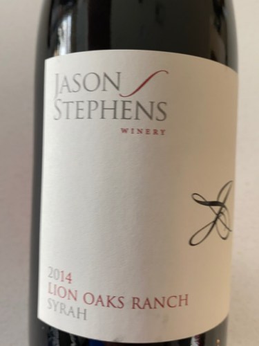 Jason Stephens Lion Oaks Ranch Syrah | Vivino US