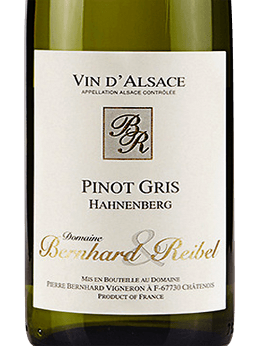 Domaine Bernhard & Reibel Pinot Gris 'Hahnenberg' | Vivino US