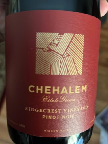 Chehalem Ridgecrest Vineyards Pinot Noir | Vivino