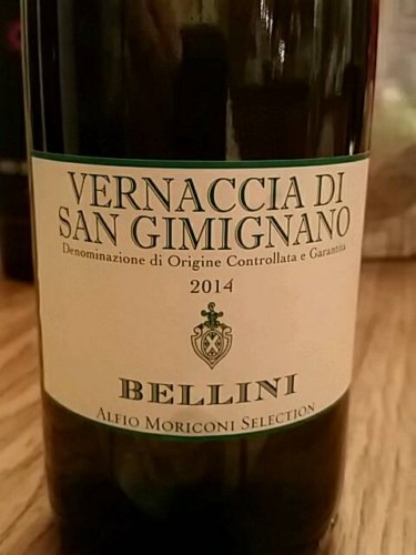 Bellini Alfio Moriconi Selection Vernaccia di San Gimignano | Vivino US