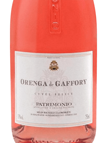 Orenga de Gaffory Cuvée Felice Patrimonio Rosé | Vivino France