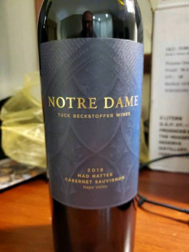 2018 Tuck Beckstoffer Notre Dame Cabernet Sauvignon | Vivino US