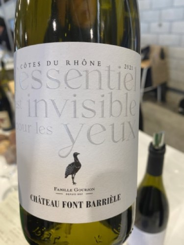 Famille Gourjon Château Font Barrièle L’essentiel est Invisible Pour ...