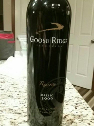 Goose Ridge Vineyards Reserve Malbec | Vivino Brasil