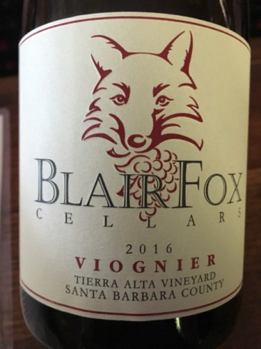 Blair Fox Cellars Tierra Alta Vineyard Viognier | Vivino US