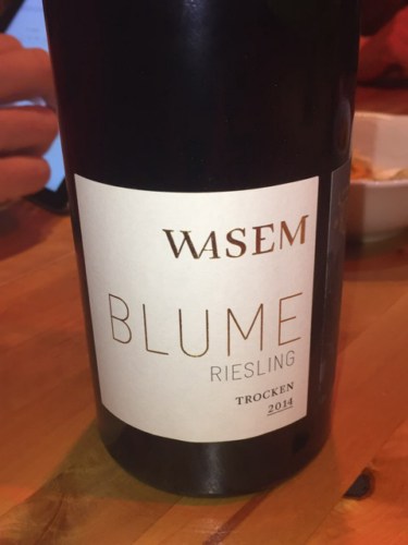 Wasem Blume Riesling Trocken | Vivino US