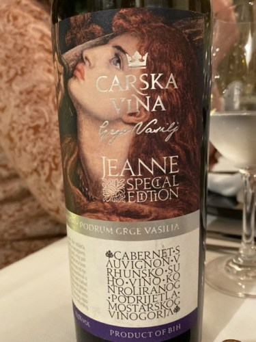 Carska Vina Jeanne Special Edition | Vivino English
