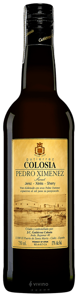 Gutiérrez Colosía Pedro Ximenez Sherry | Vivino English