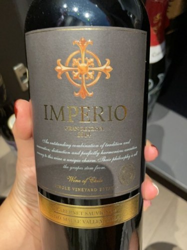 Imperio (CL) Gran Reserva Cabernet Sauvignon | Vivino France