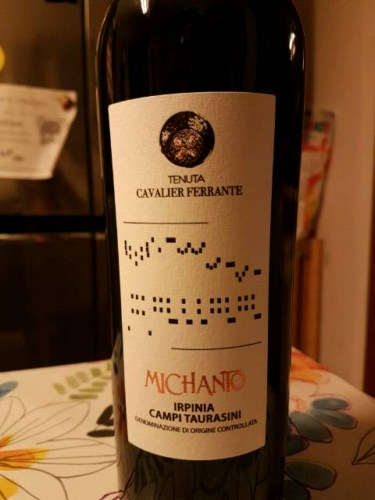 Tenuta Cavalier Ferrante Michanto Irpinia Campi Taurasini | Vivino US