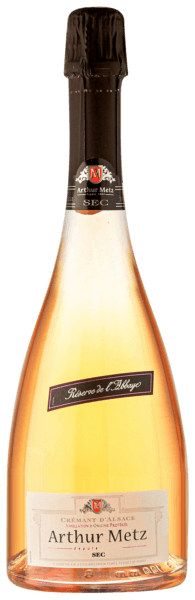 Arthur Metz Réserve de l'Abbaye Crémant d'Alsace Sec Rosé | Vivino US