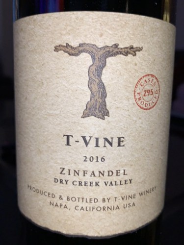 T-Vine Winery Zinfandel | Vivino US