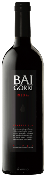 1982 Baigorri Reserva Rioja Tempranillo | Vivino US