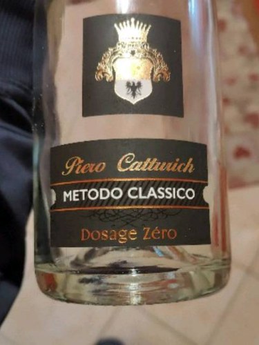 Catturich Ducco Piero Catturich Dosaggio Zero Metodo Classico | Vivino 日本