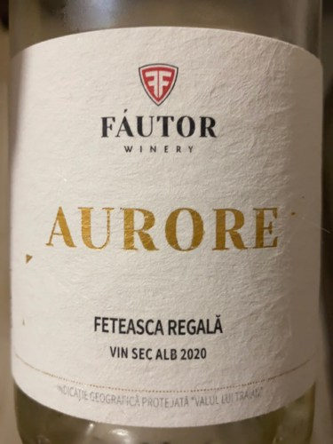Fautor Aurore Fetească Regală Sec Alb | Vivino