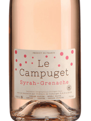 Château de Campuget Le Campuget Syrah - Grenache | Vivino US