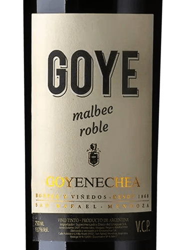 Goyenechea Goye Malbec Roble | Vivino US