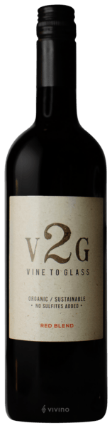 Vine to Glass V2G Organic Red Blend | Vivino US