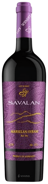 Savalan ASPI Winery Marselan - Syrah Red Dry | Vivino United States