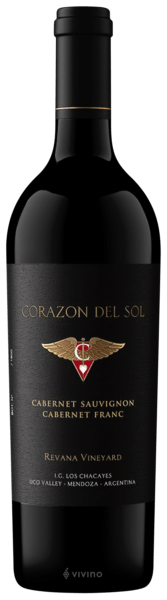 Corazon del Sol Revana Vineyard Cabernet Sauvignon - Cabernet Franc ...