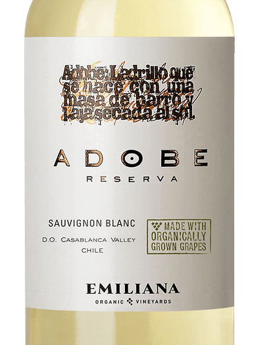 2020 Emiliana Adobe Sauvignon Blanc (Reserva) | Vivino US
