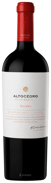 Altocedro Gran Reserve Malbec | Vivino English