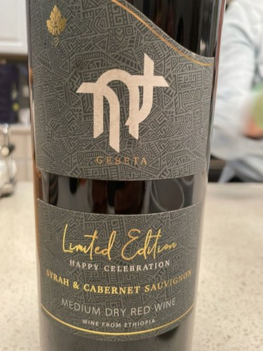 Awash Gebeta Limited Edition Syrah - Cabernet Sauvignon | Vivino US