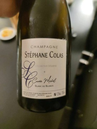 Stéphane Colas Cuvée Michel Blanc de Blancs Brut Champagne | Vivino US