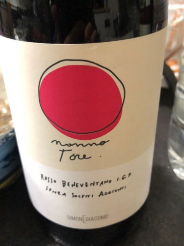 Simone Giacomo Nonno Tóre Rosso Benevento | Vivino US
