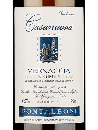 Fontaleoni Casanuova Vernaccia di San Gimignano | Vivino US