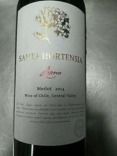 Santa Hortensia Reserva Merlot | Vivino US