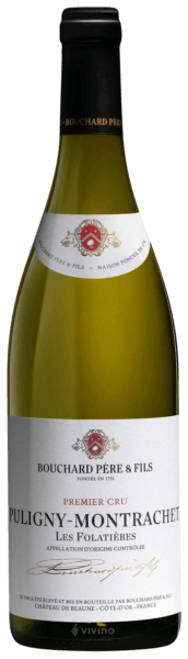 Bouchard Père & Fils Puligny-Montrachet 1er Cru 'Les Folatières' Blanc ...