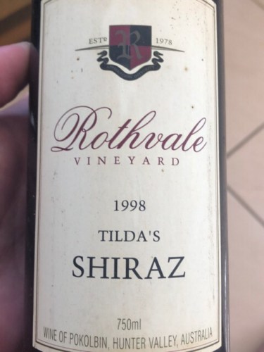 Rothvale Vineyard Tilda’s Shiraz | Vivino US