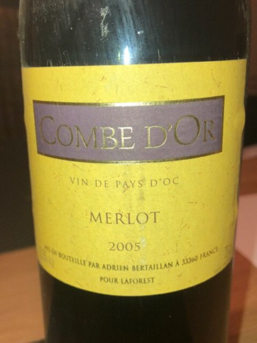 Adrien Bertaillan Combe d'Or Merlot | Vivino US