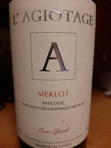 L'Agiotage Cuvée Speciale Merlot | Vivino US