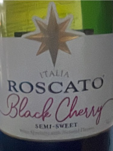 Roscato Black Cherry Semi Sweet | Vivino English