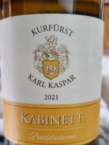 Kurfürst Karl Kaspar Kabinett | Vivino US